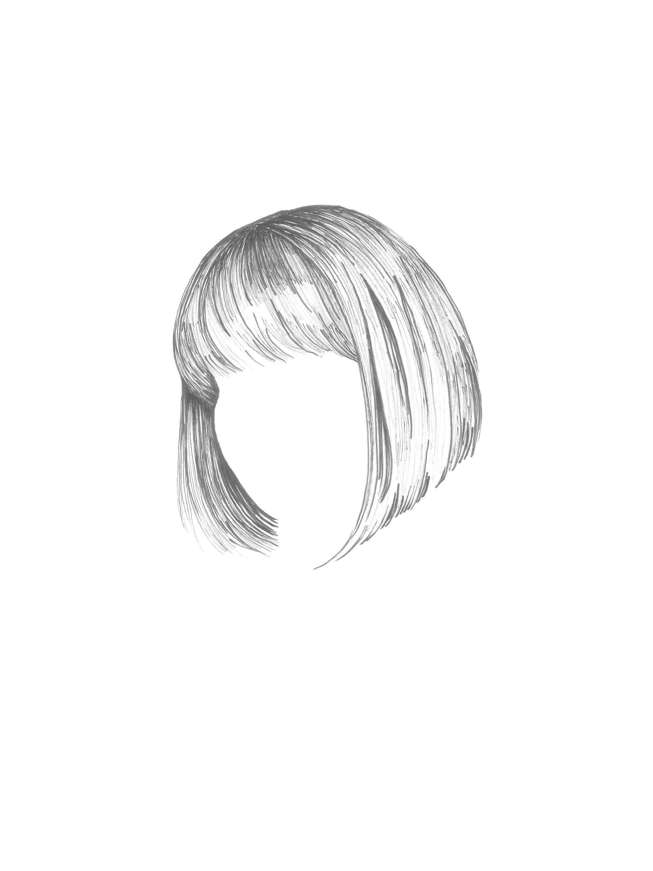 Hairdresser Poster, Bob Haircut, Hair Drawing, Hairstyle Haircut, Hair ...