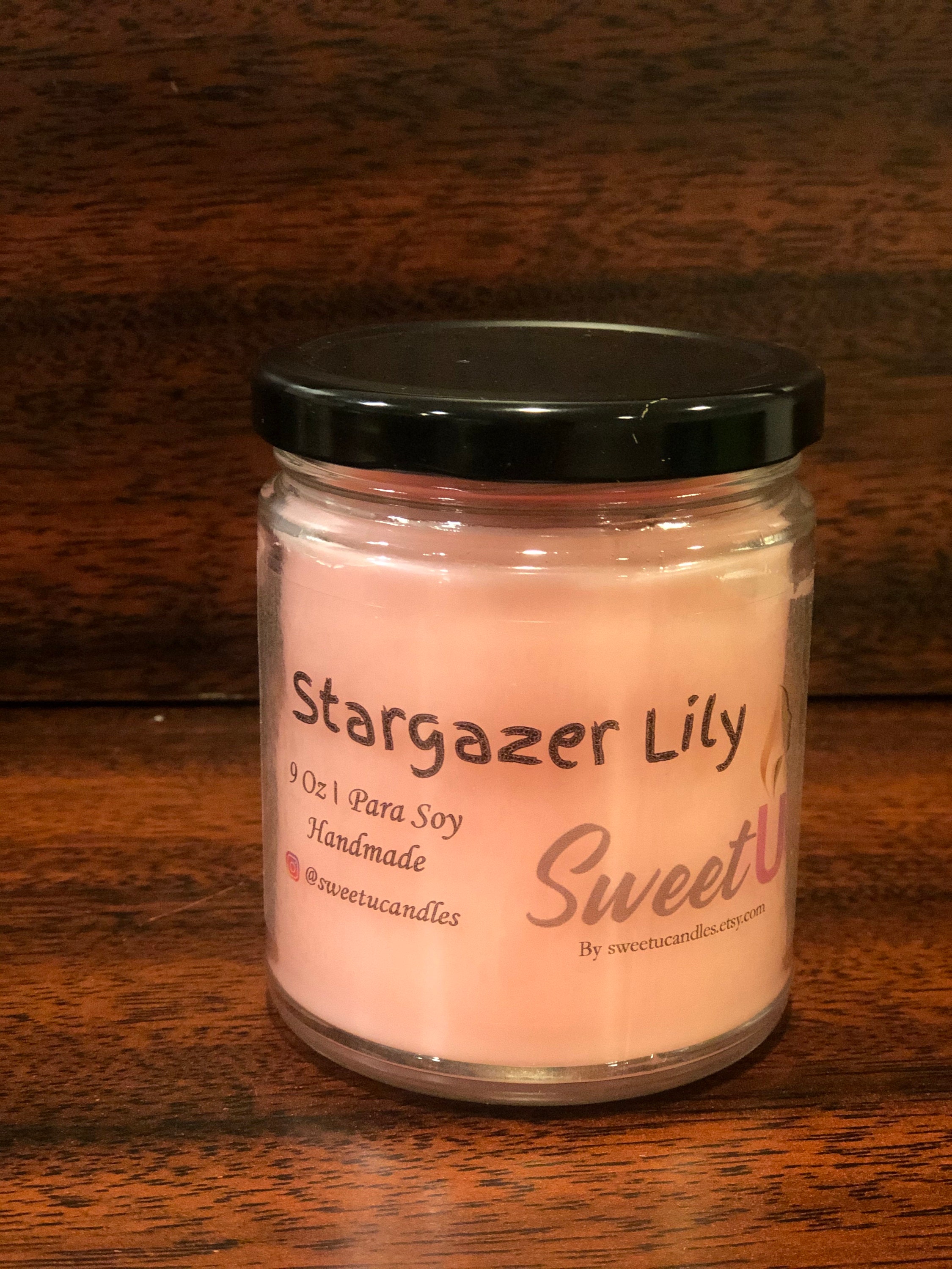 Stargazer Lily Candle Gift Set: Hand-poured Soy Wax - Etsy