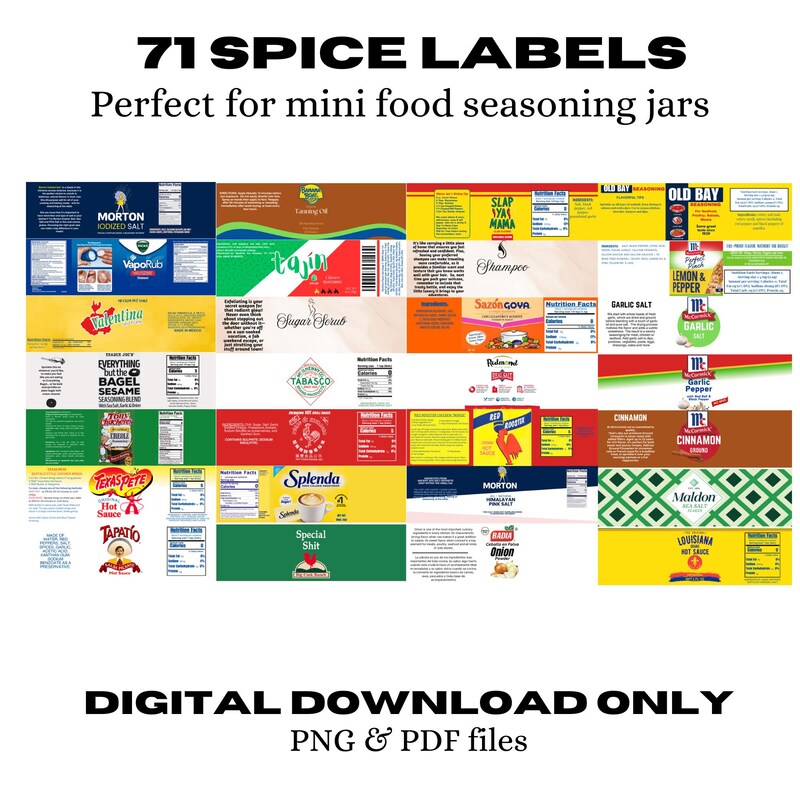 Keychain Seasonings - Etsy