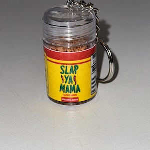Food Seasoning Keychain Adobo Tajin Lawry's Sazon Old Bay Creole Salt ...