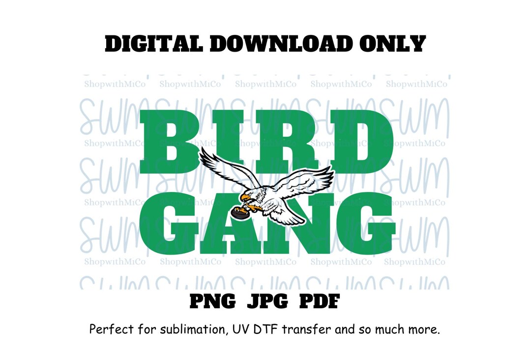 Bird Gang | Digital Download | Football | Eagles | Philly - Etsy