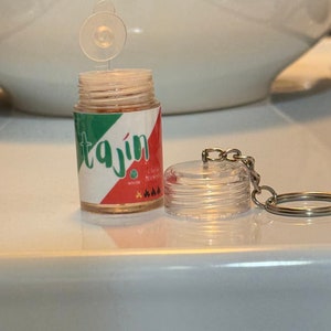 Food Seasoning Keychain Adobo Tajin Lawry's Sazon Old Bay Creole Salt ...