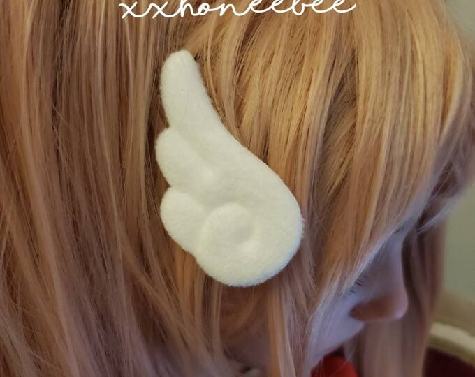 Angel Wing Clips I Kawaii Hair Clips I Anime Hair Clips I Pastel Goth ...