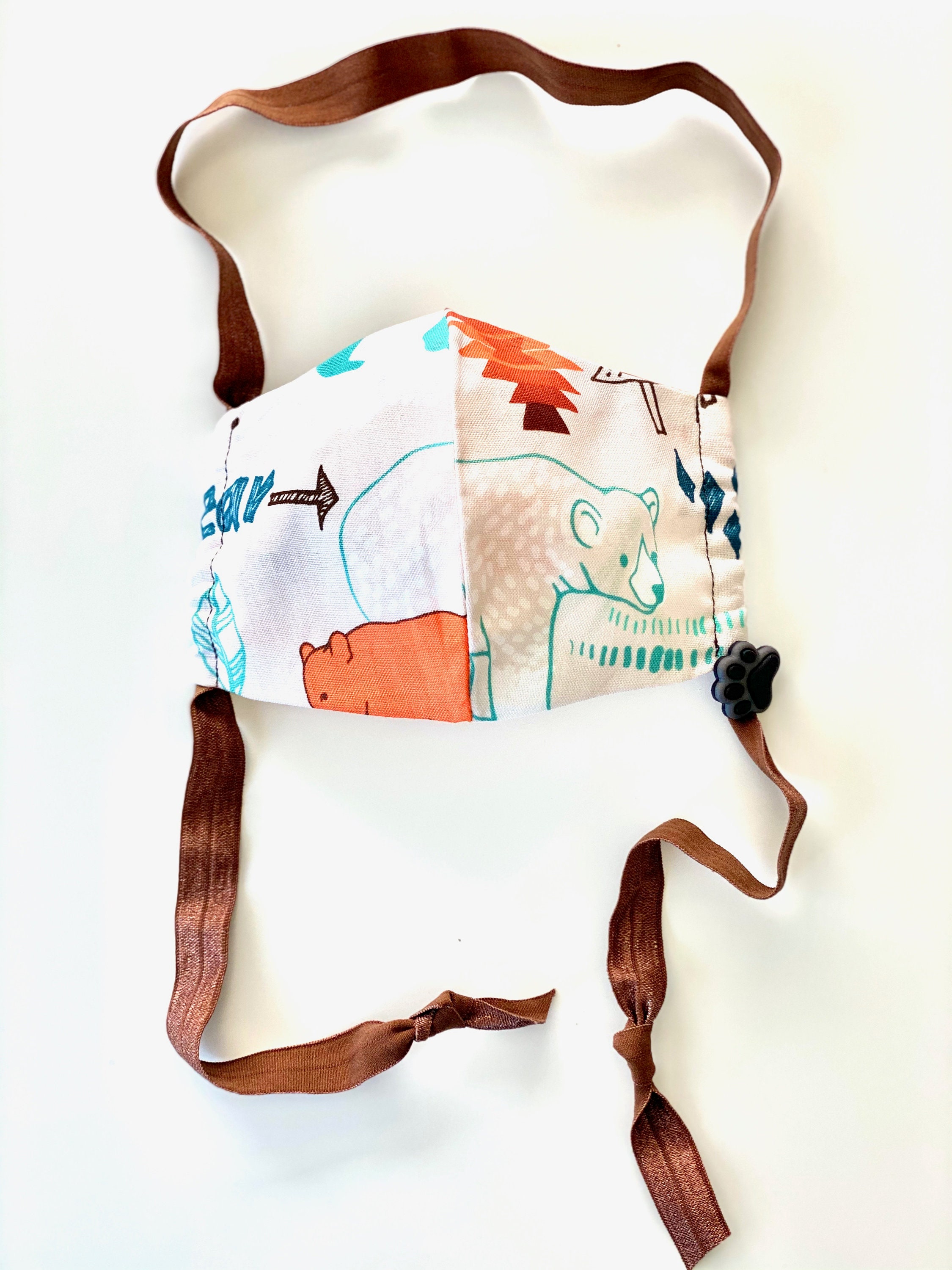 Bear Mask for Kids - Etsy