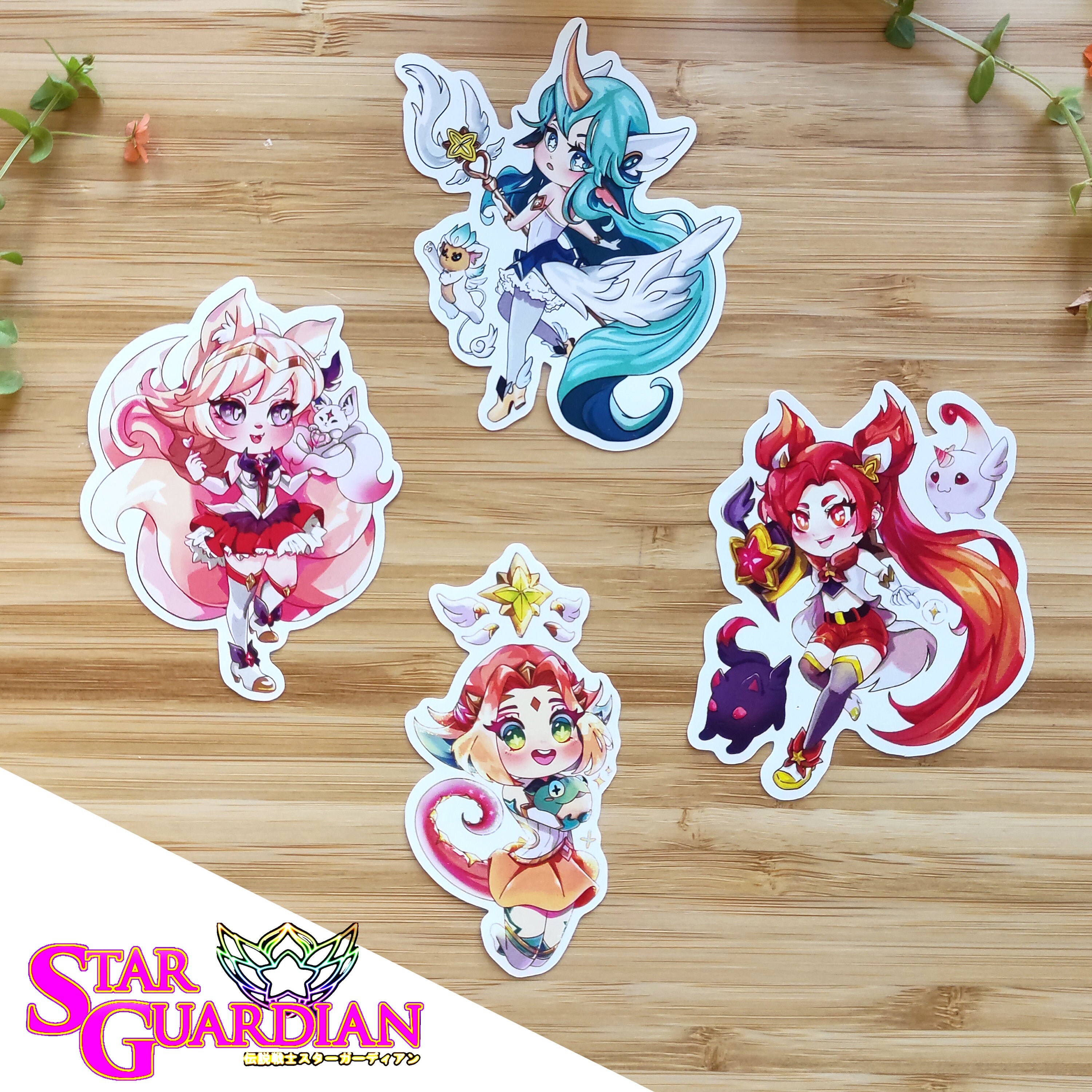 Star Guardians stickers / Star Guardian League of legends | Etsy