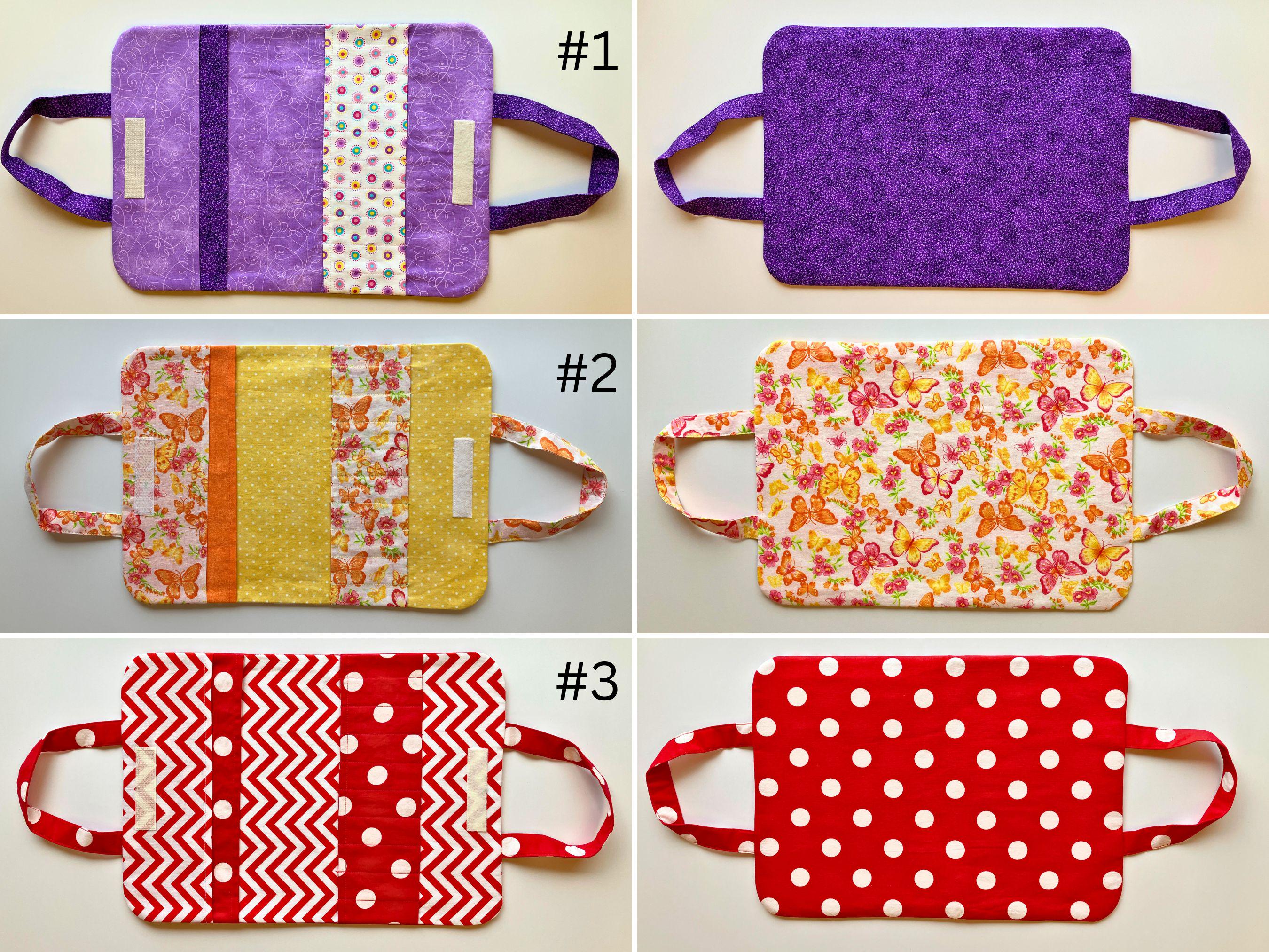 Coloring Tote Bag for Kids - Crayon Holder - Children's Activity Bag ...