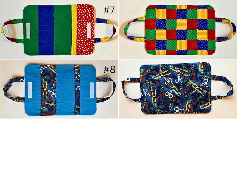 Coloring Tote Bag for Kids - Crayon Holder - Children's Activity Bag ...