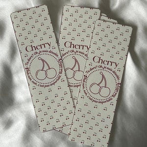 Harry Styles Cherry Bookmark - Etsy
