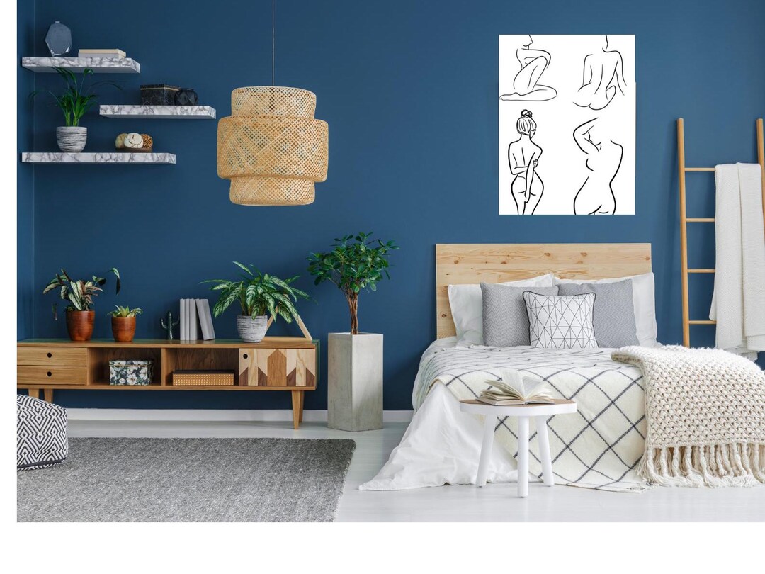 Minimalist Body Shape Art Set of 4 - Etsy