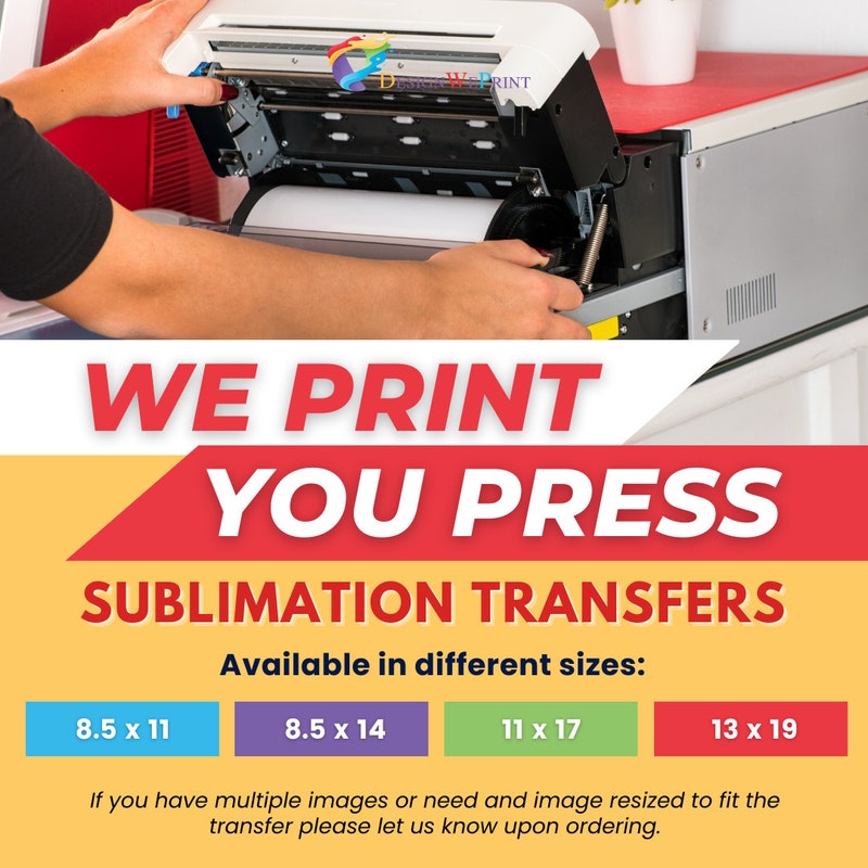 Sublimation Transfers - Etsy