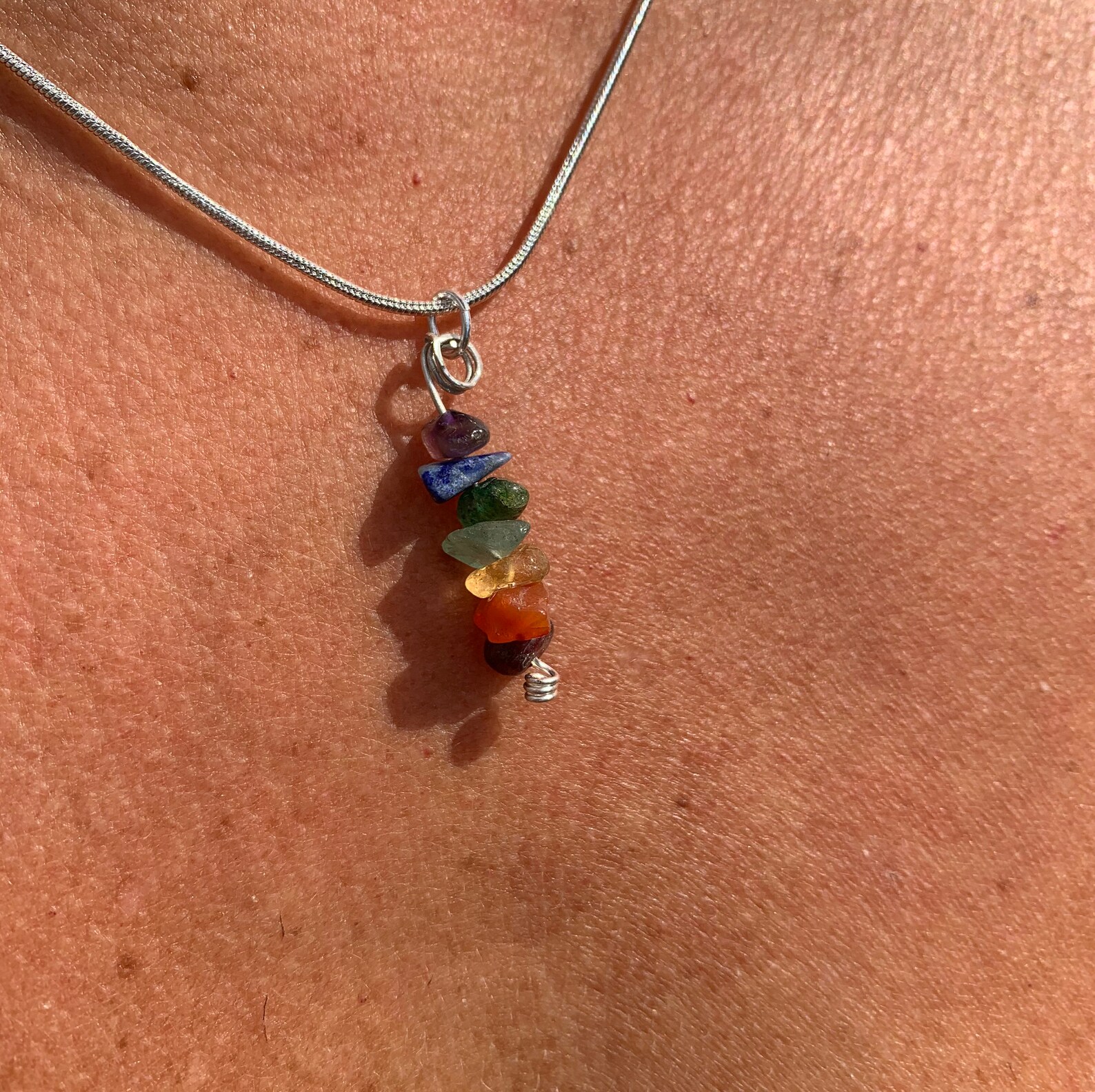 Chakra Necklace - Etsy