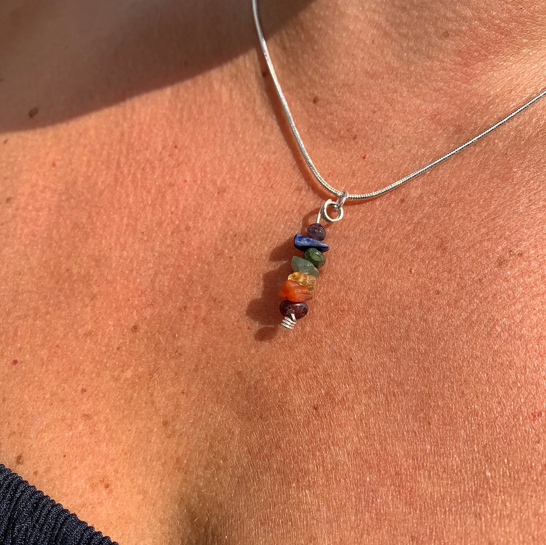 Chakra Necklace - Etsy
