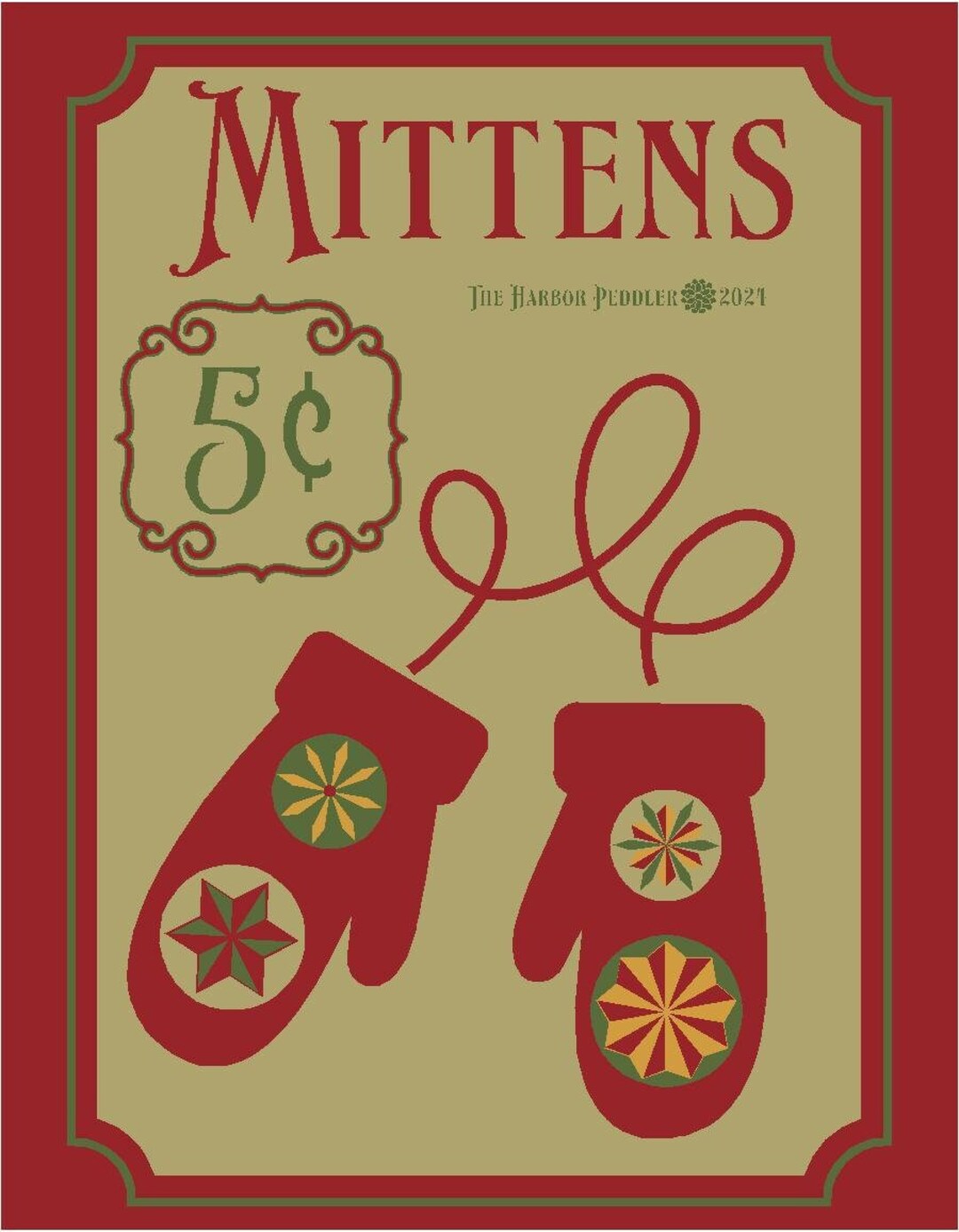 Mittens 5 Cents SVG PDF Png Digital Download Pinwheels - Etsy