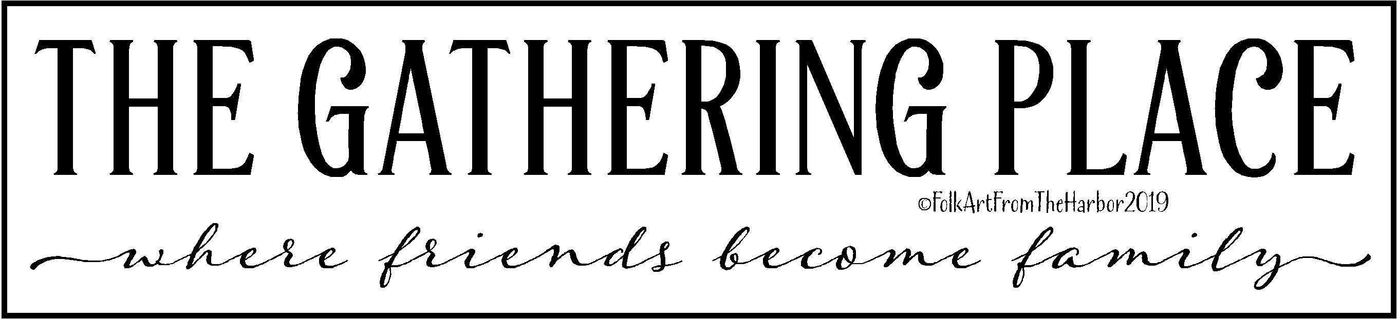 The Gathering Place SVG - Etsy