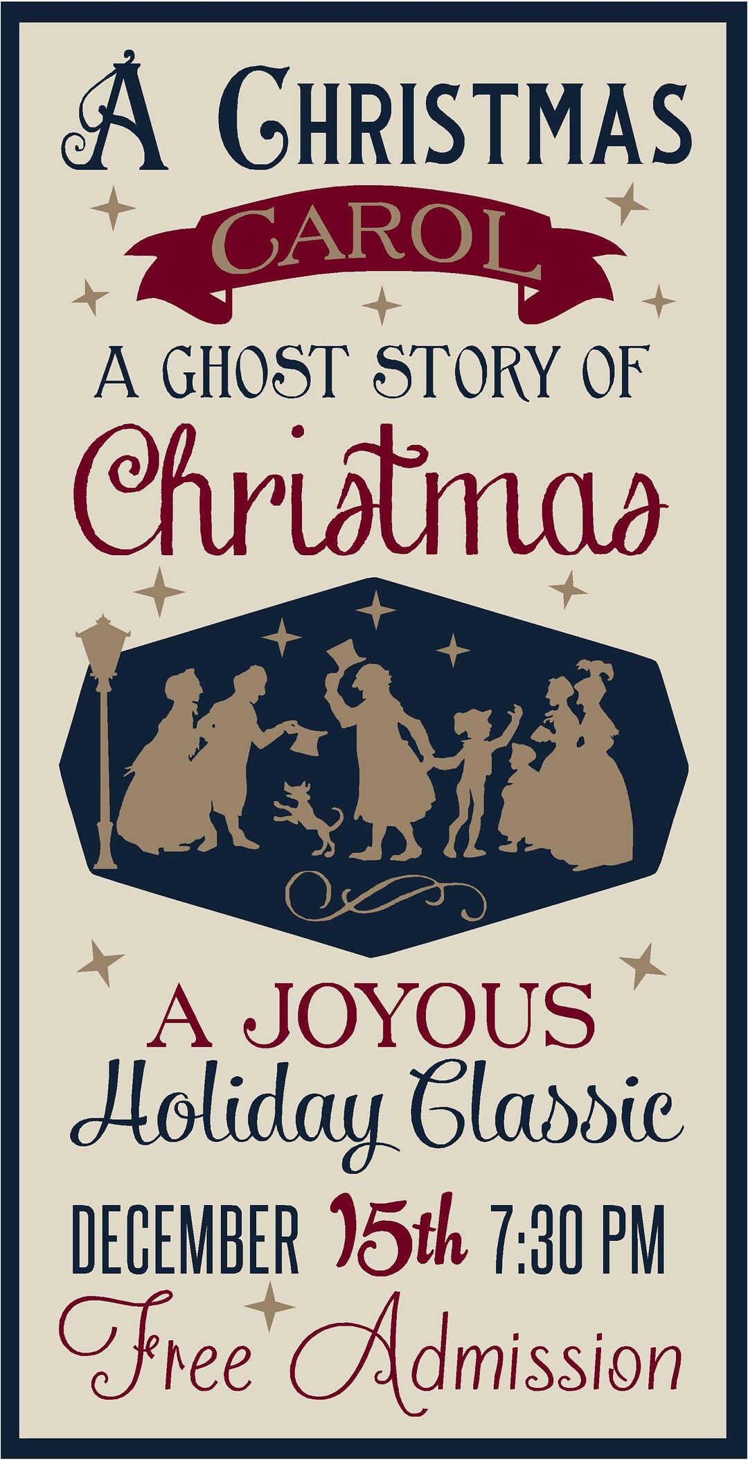 A Christmas Carol Large SVG - Etsy