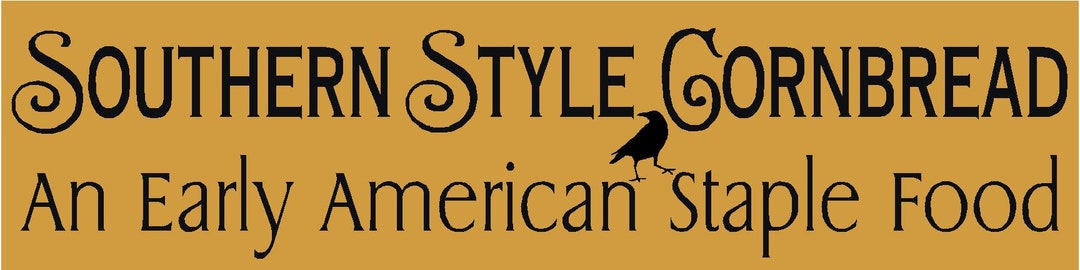 Southern Style Cornbread SVG - Etsy