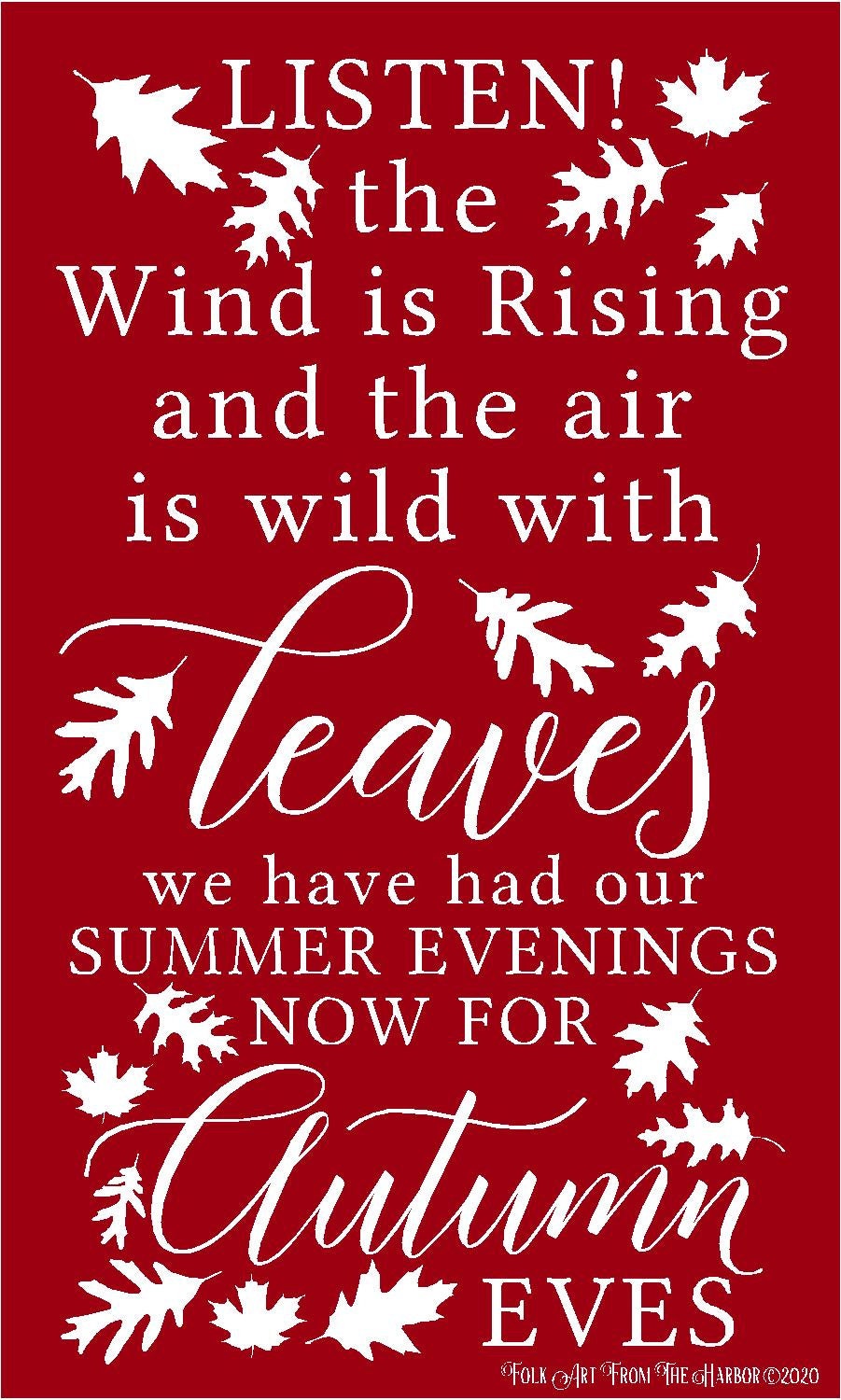 Listen the Wind is Rising SVG - Etsy