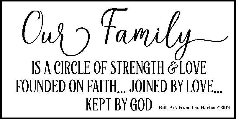 Our Family is A Circle SVG - Etsy
