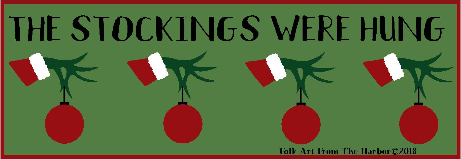 And the Stockings Were Hung SVG - Etsy