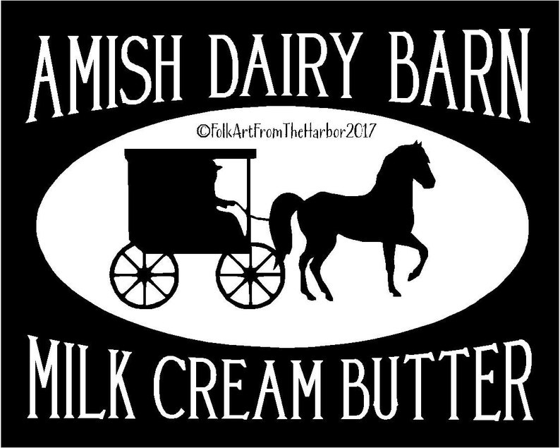 Amish Dairy Barn SVG - Etsy