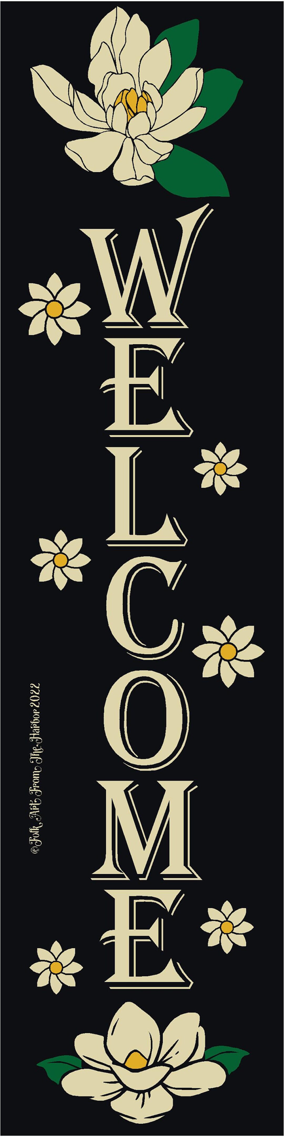 Welcome Magnolias SVG - Etsy