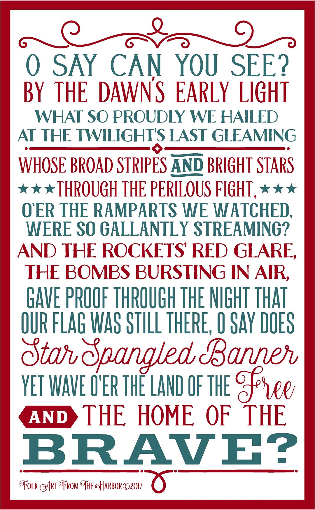 O Say Can You See SVG - Etsy