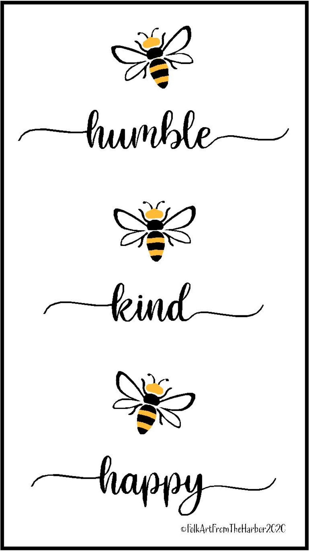 Bee Humble Kind SVG - Etsy
