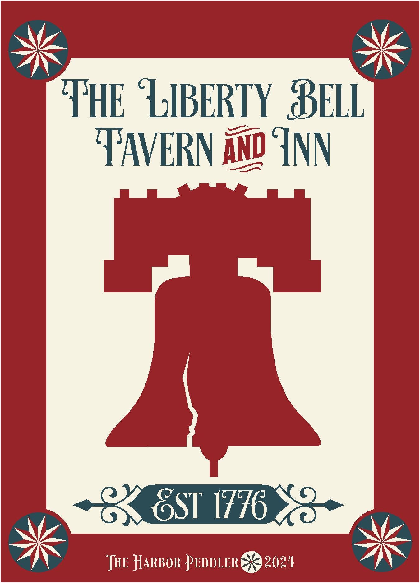 The Liberty Bell Tavern and Inn New SVG PDF Png Digital Download ...