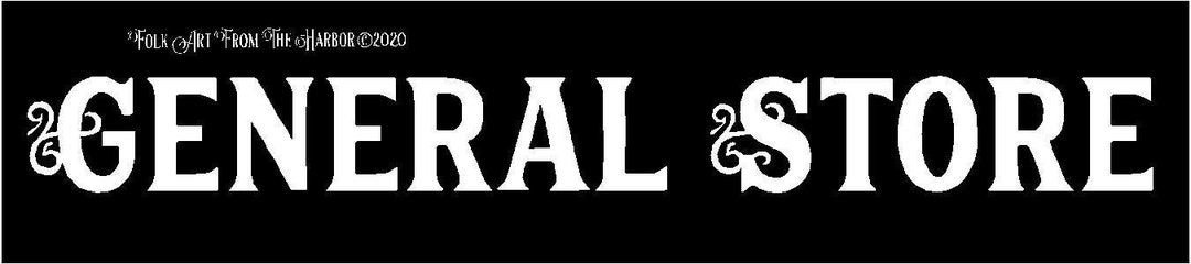 General Store SVG File Digital Download Pdf Png and Svg Files General ...