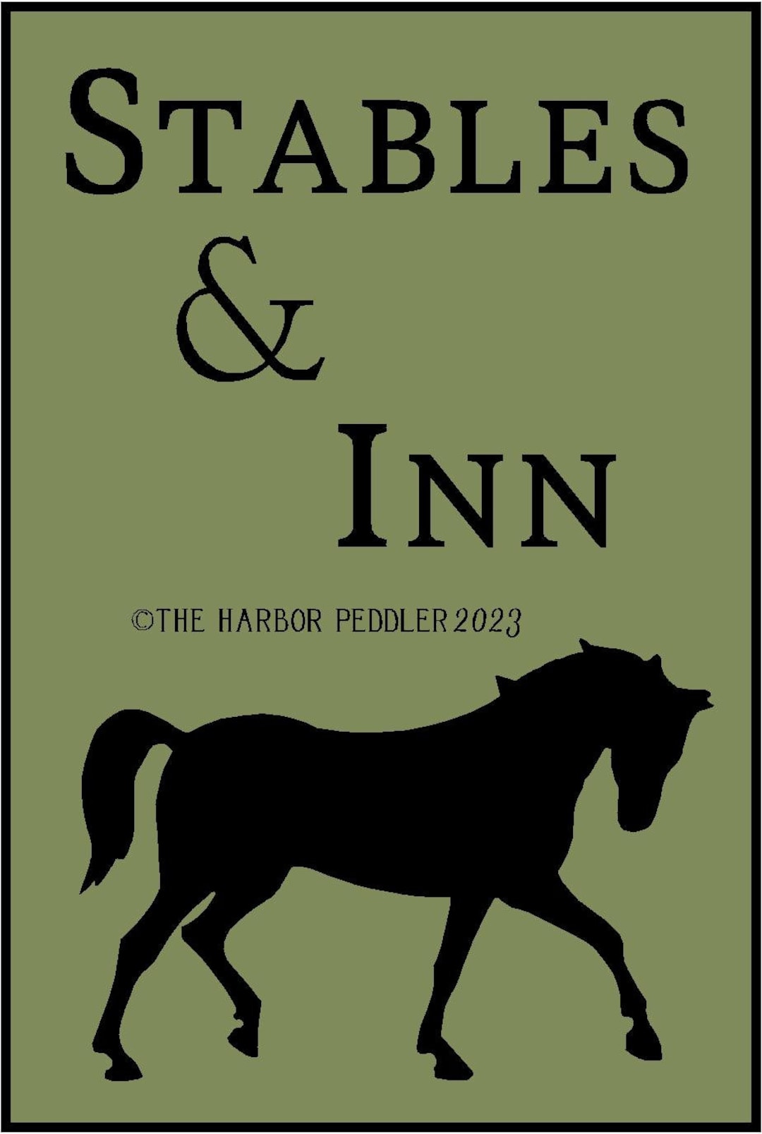 Stables & Inn SVG - Etsy
