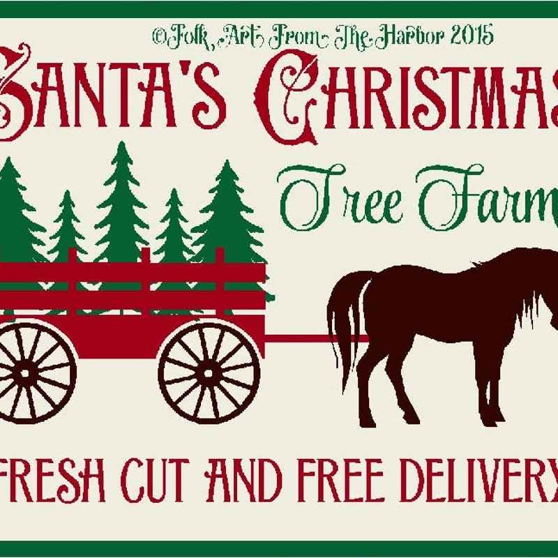Christmas Tree Farm Svg - Etsy