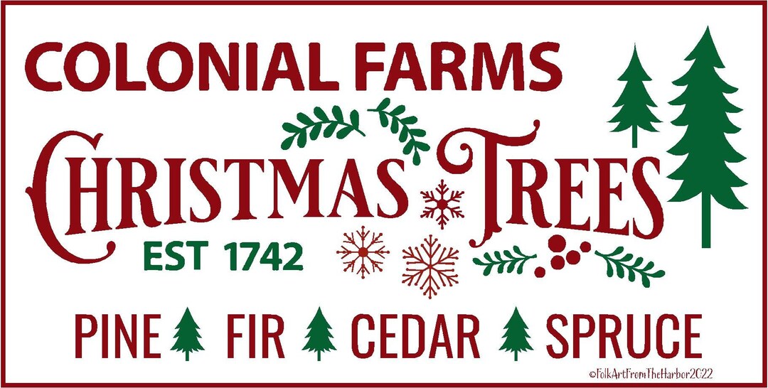 Colonial Farms SVG - Etsy