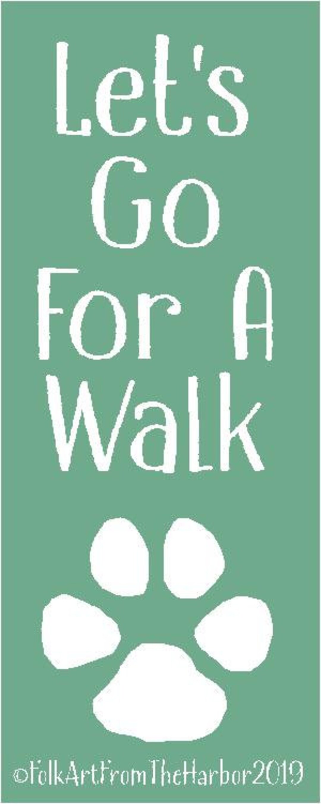 Let's Go for A Walk SVG - Etsy