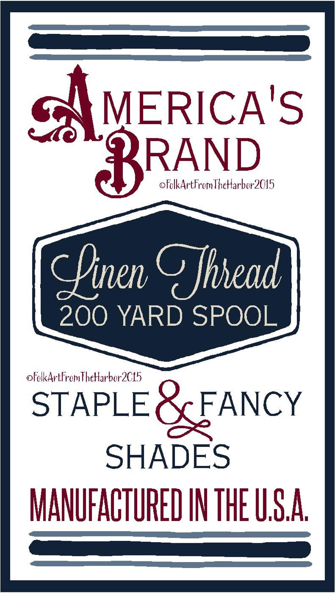 Americas Brand Linen SVG - Etsy