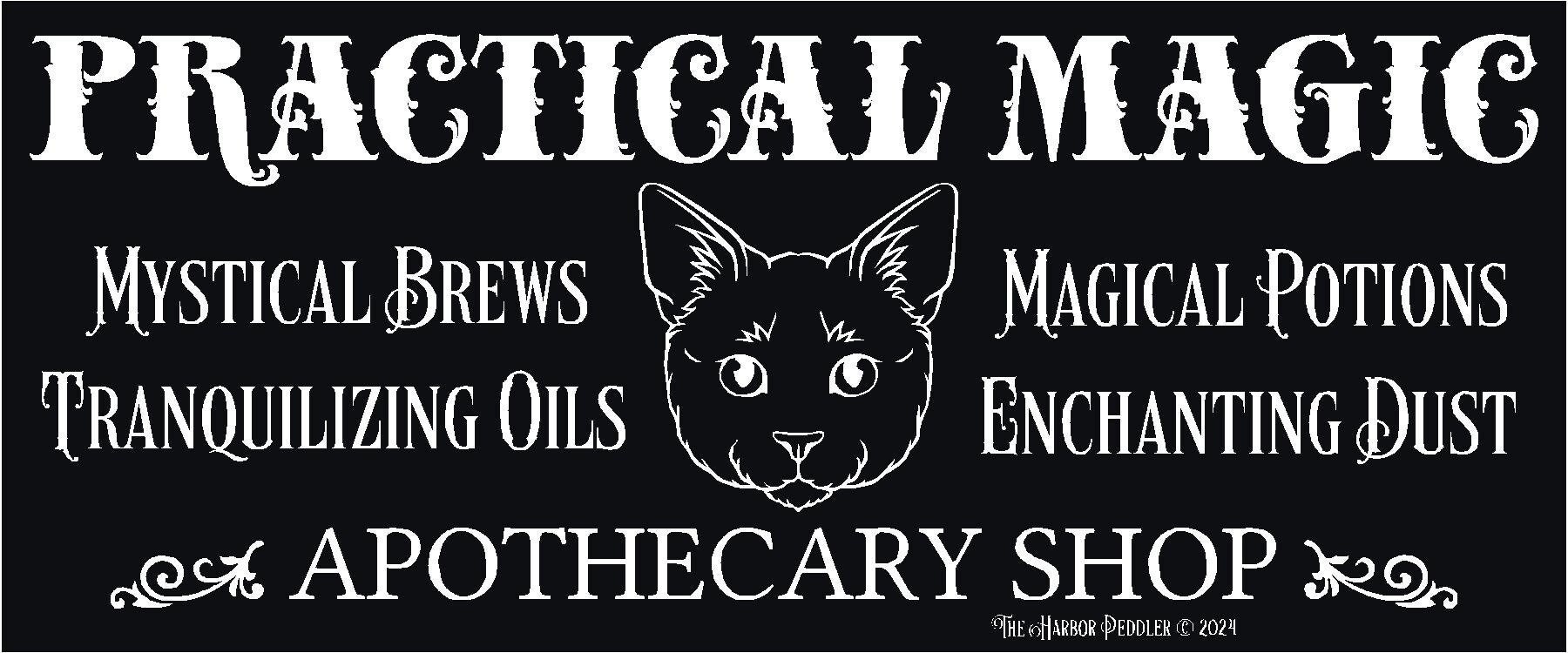 Practical Magic SVG File Digital Download Halloween Apothecary - Etsy