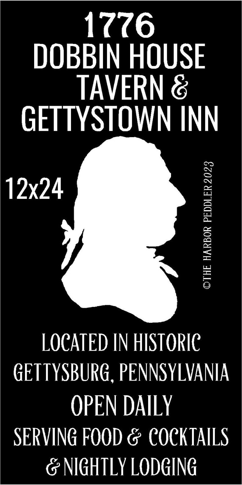 1776 Dobbin House Tavern SVG - Etsy