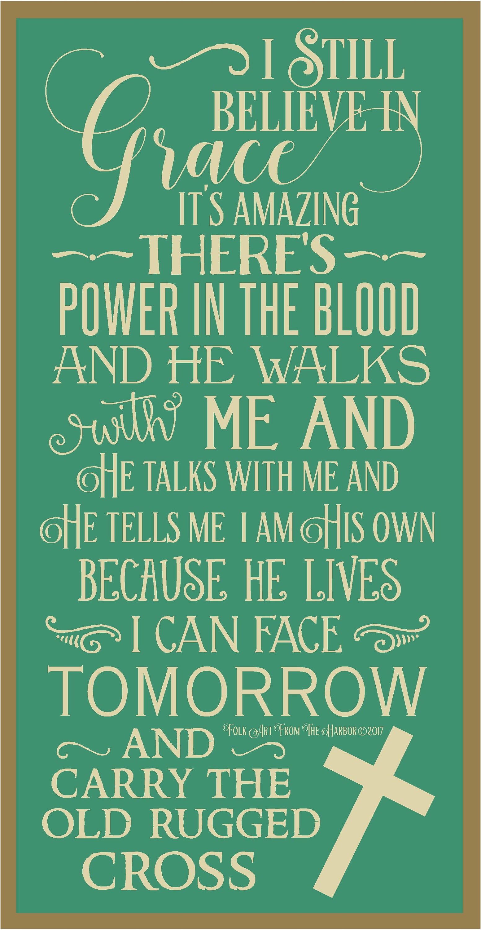 I Still Believe in Amazing Grace SVG - Etsy