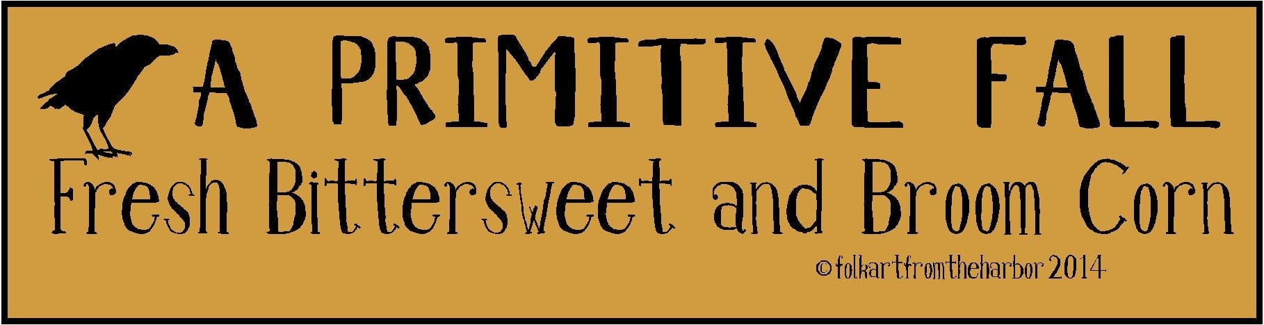 A Primitive Fall SVG PDF Png Digital Download Fresh Bittersweet Broom ...