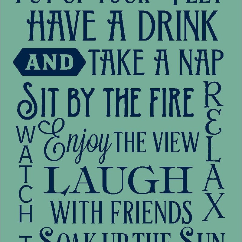 Cottage Rules - Etsy