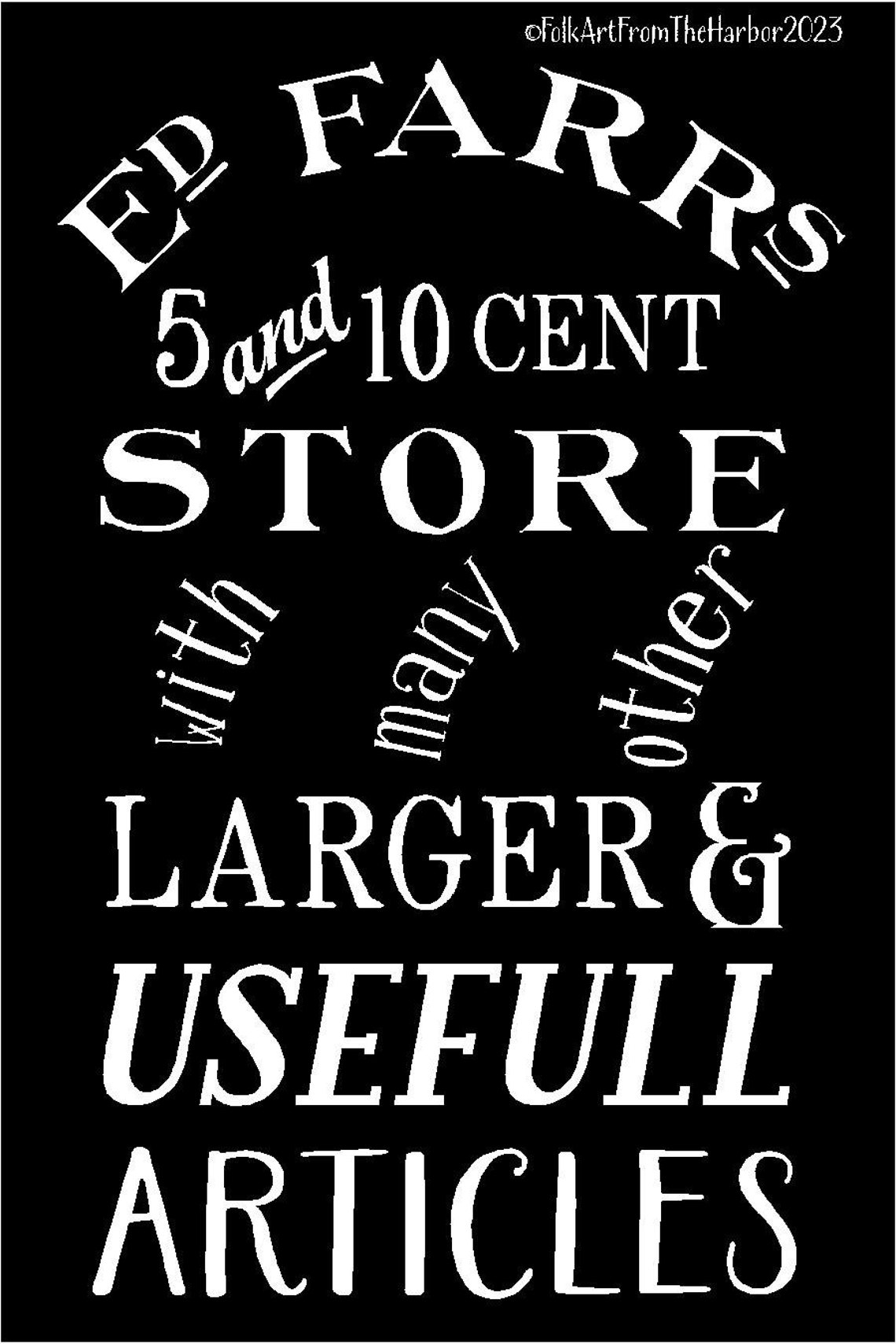 Five and Ten Cent Store SVG - Etsy