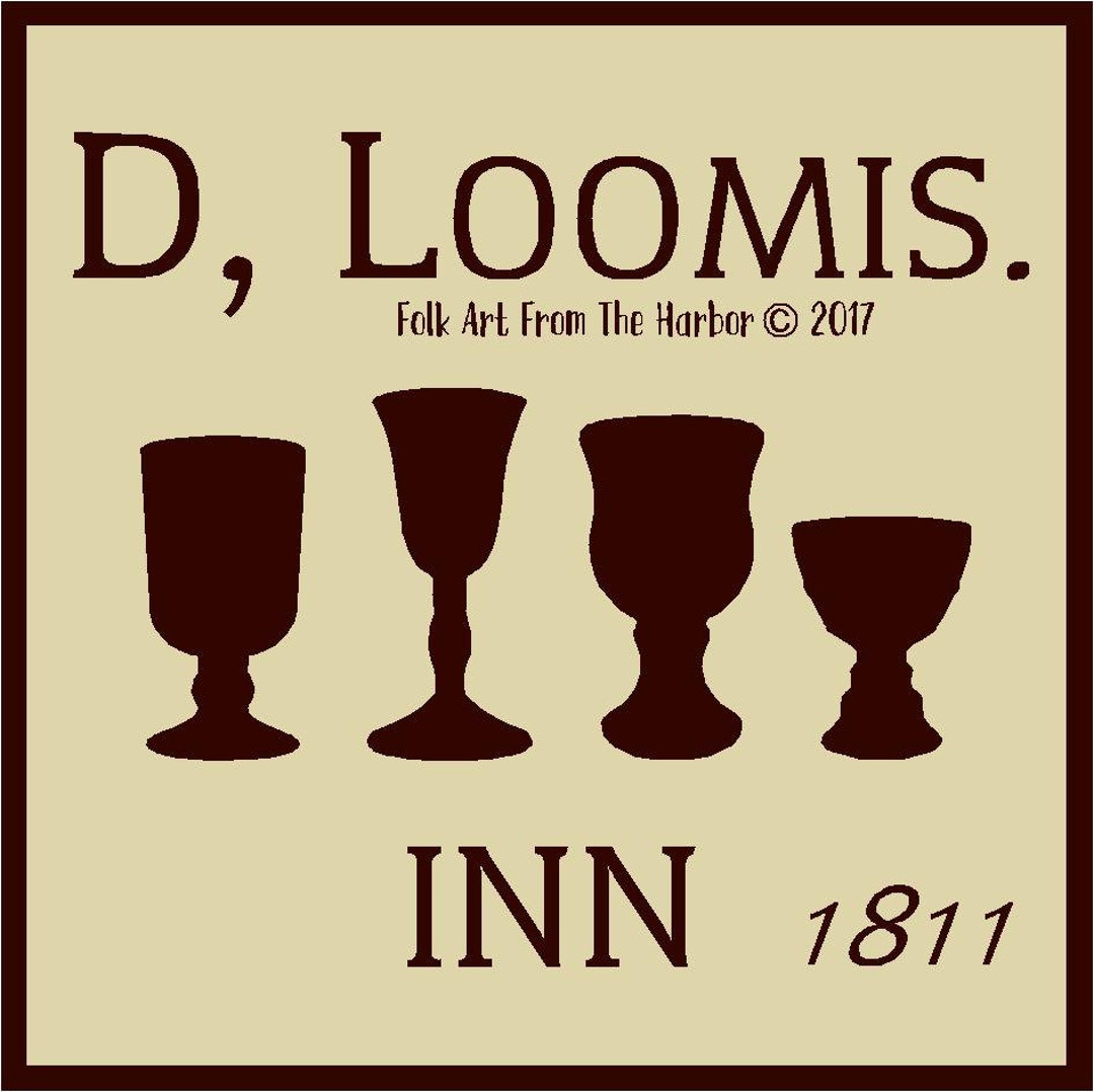 D Loomis Inn SVG File Digital Download Pdf Png and Svg Files Tavern ...