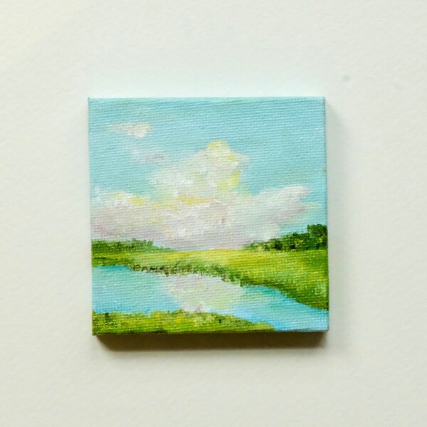 Mini Acrylic Painting - Etsy