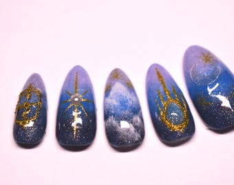 Night Court/ ACOTAR/ ACOMAF Press on Nails - Etsy