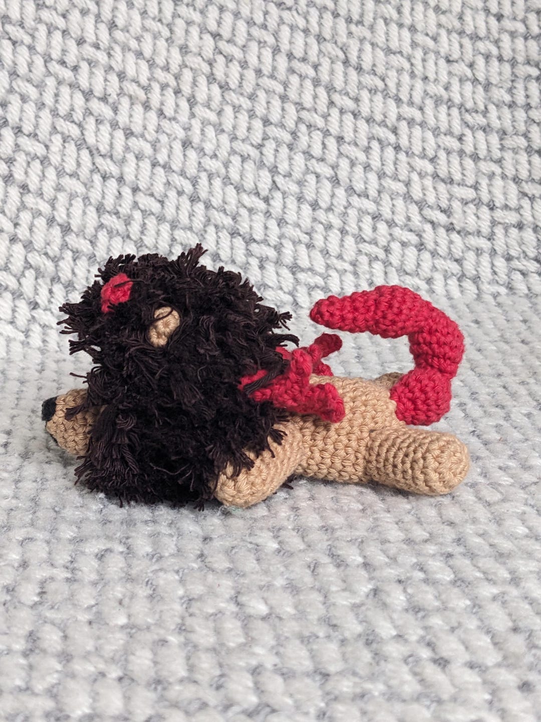 Mimi the Playful Manticore, Crocheted Soft Toy Child, Handmade Gift - Etsy