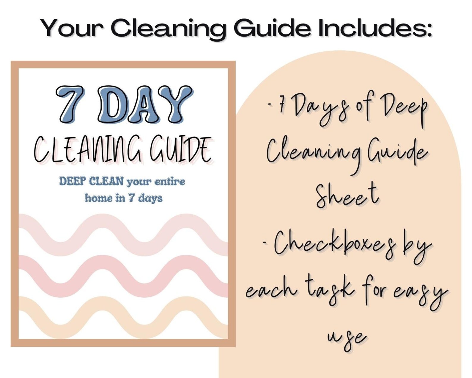 Whole House Deep Cleaning Guide / Printable Home Cleaning - Etsy