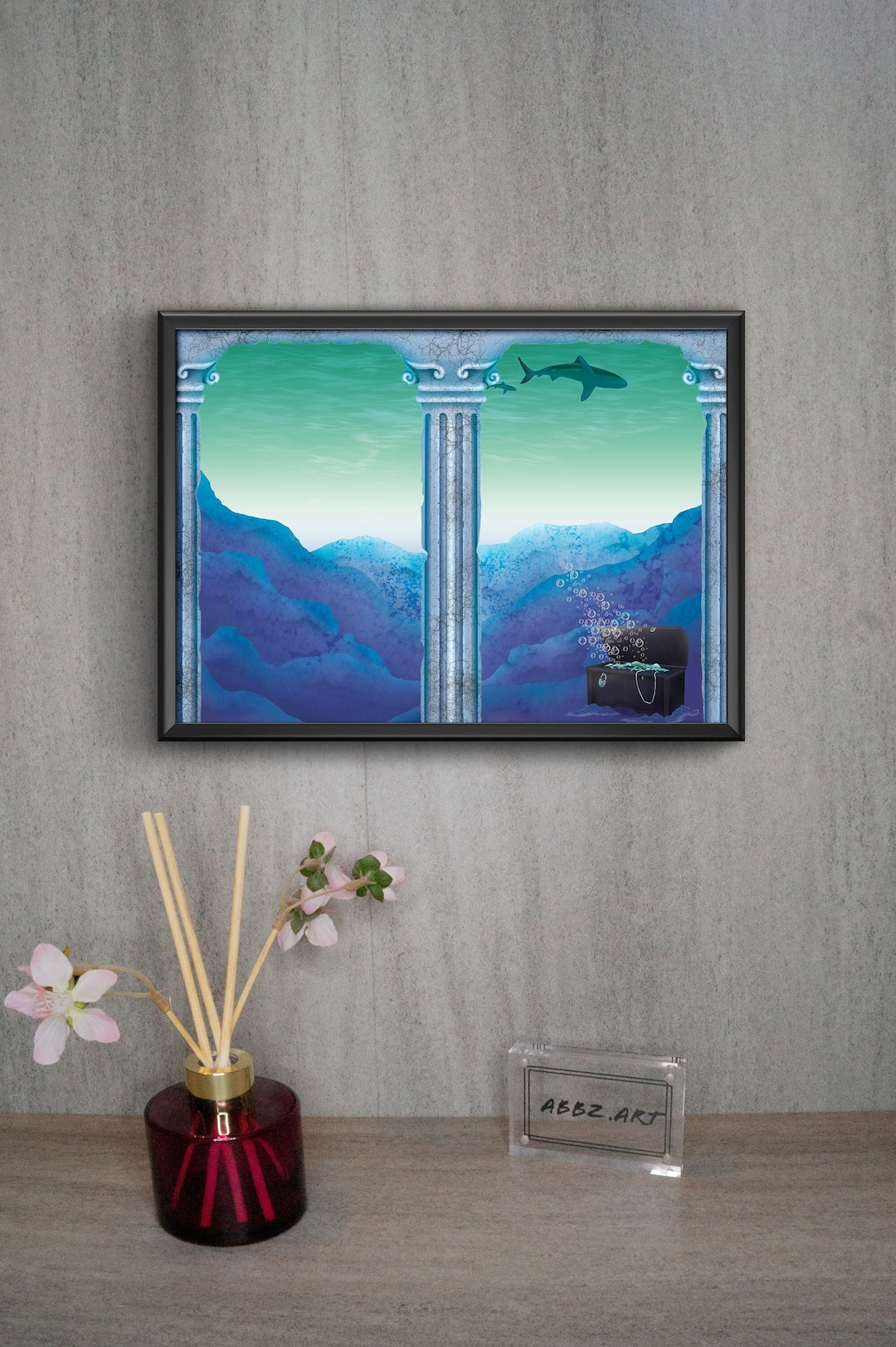 MLM Gay Pride Flag Landscape | Subtle Pride Flag A4 | UNFRAMED - Etsy