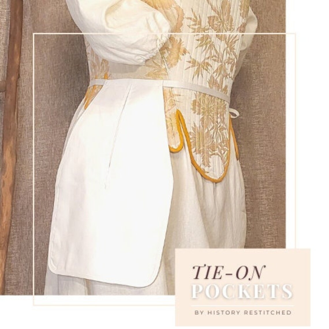 Historical Tie-on Pocket PDF Pattern - Etsy