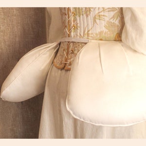 Pannier Hip Pads Split Rump Hip Pads Historical Bum Roll - Etsy