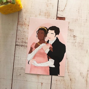 Kate and Anthony Bridgerton ART PRINT - Etsy