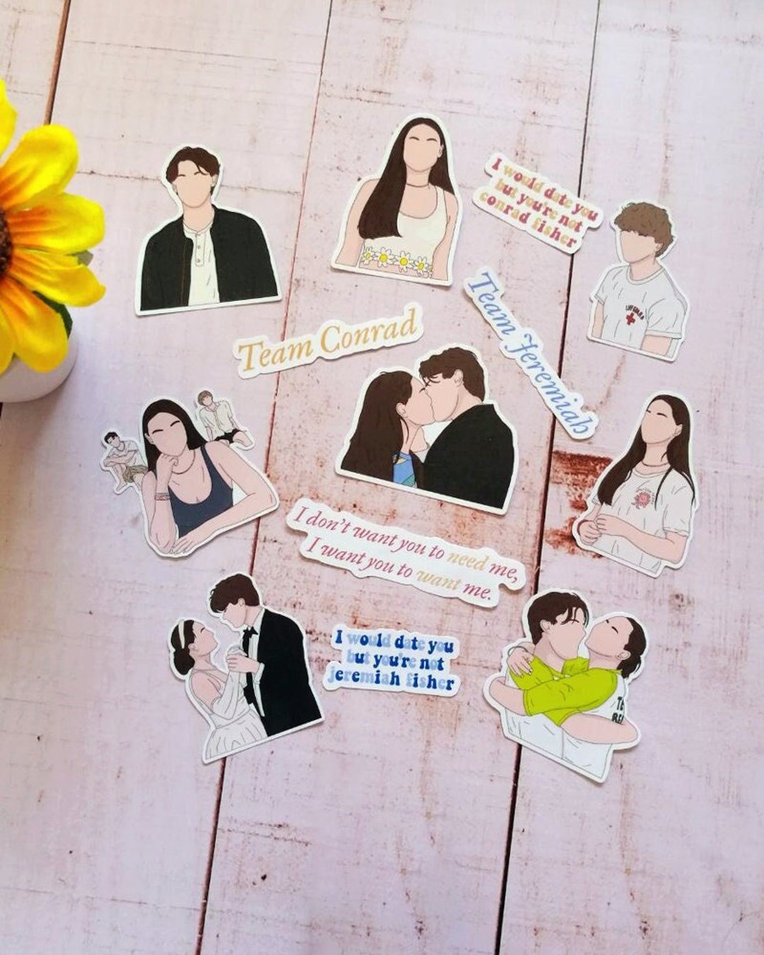 The Summer I Turned Pretty STICKERS - Etsy